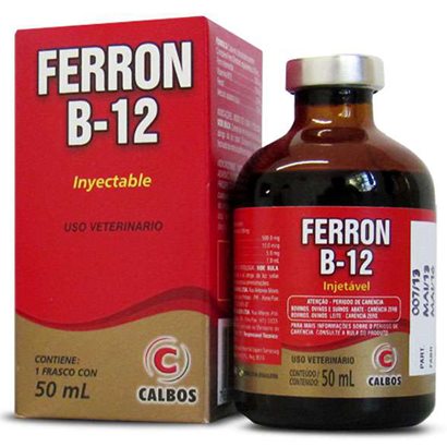 Ferron B12 - Centro Norte Distribuidora de ração e medicamentos animal